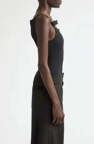 COURREGES 90s Rib Strap Tank