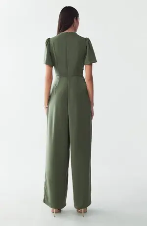 WILLA Pika Jumpsuit - Moss Green