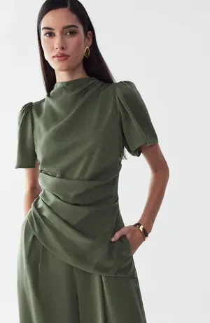 WILLA Pika Jumpsuit - Moss Green