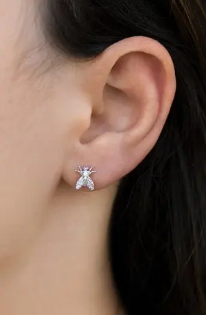 GIRLS CREW Shoo Fly Stud Earrings