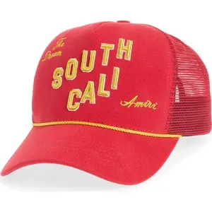 Amiri Embroidered South Cali Rope Trucker Hat