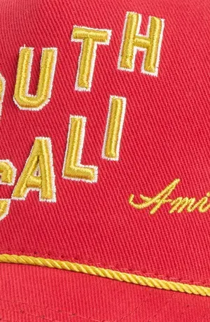 Amiri Embroidered South Cali Rope Trucker Hat
