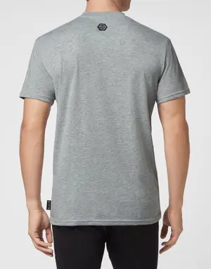 Philipp Plein T-shirt Round Neck Comfort - Grey