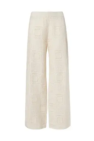MALINA Aleya Wide Crochet Pants