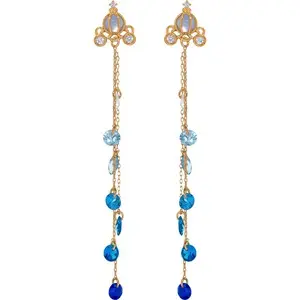 GIRLS CREW Disney Cinderella Drop Earrings - Gold