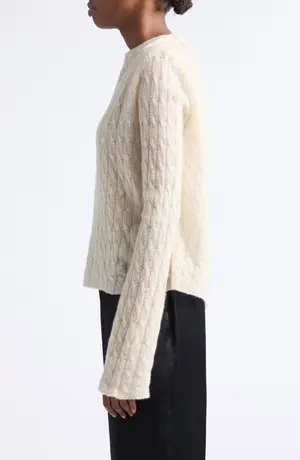 MAISON MARGIELA Virgin Wool & Cashmere Fine Knit Sweater