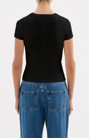 Nude Lucy Baby Tee - Black