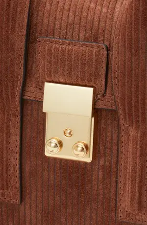 3.1 Phillip Lim Pashli Mini Embossed Suede Handbag