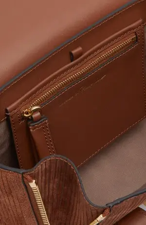 3.1 Phillip Lim Pashli Mini Embossed Suede Handbag