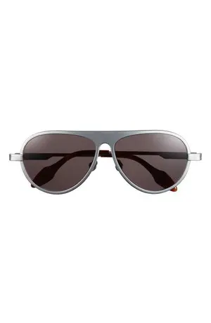 JW Anderson Aviator Sunglasses - Silver
