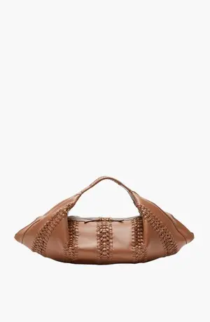 3.1 Phillip Lim Leather Craft Luna Bag - Camel