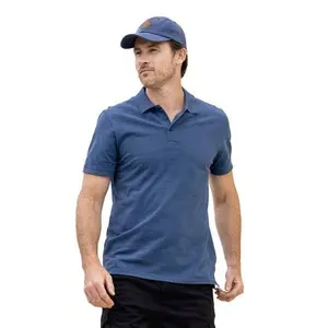 Mountain Warehouse Dawnay Textured Pique Polo Shirt - Blue