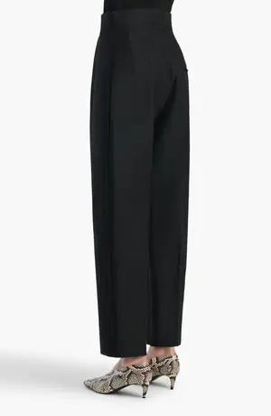 Khaite Somera Wool & Silk Cady Pants