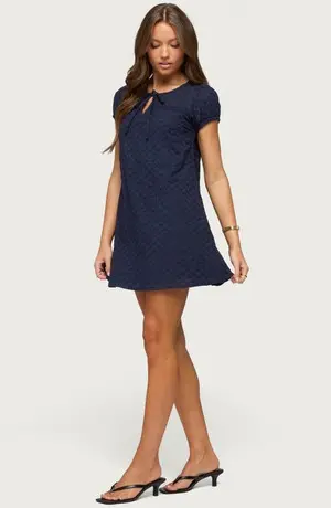 EDIKTED Mariella Lacy Minidress