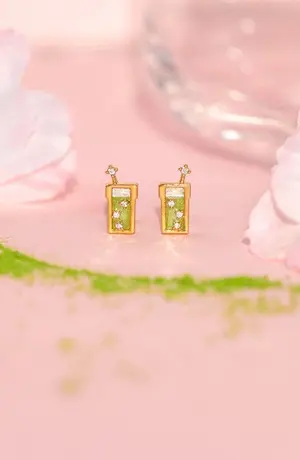 GIRLS CREW Matcha Stud Earrings