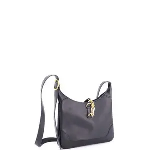 Hermès Trim Duo Bag Evercolor 24 - Black