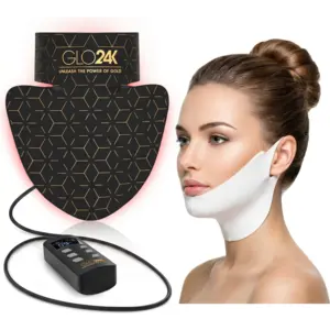 GLO24K Led Neck Lift & V-line Treatment Set