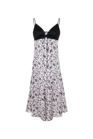PCFG The Party Edit Asymmetric Satin Dress