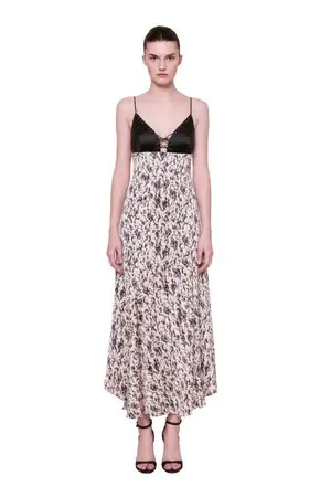 PCFG The Party Edit Asymmetric Satin Dress