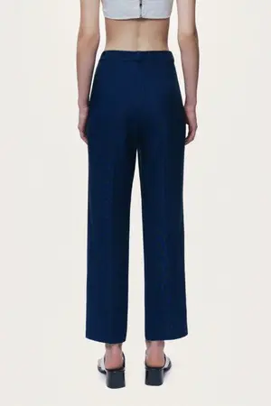 NOCTURNE Straight Leg High Rise Trousers