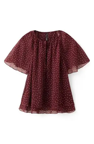 Mango Polka Dot Woven Shirt