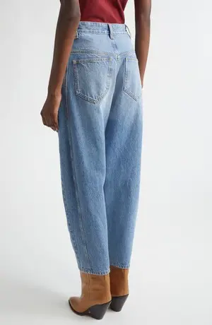 Isabel Marant Étoile Oriane Barrel Leg Jeans