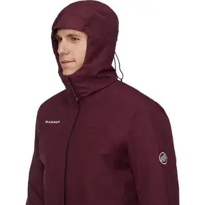 MAMMUT Treeline 3-in-1 Hooded Jacket - Vin/black