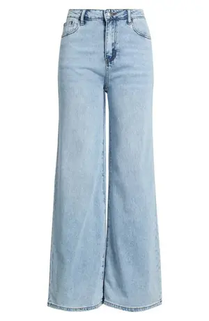 TRACTR High Rise Wide Leg Jeans