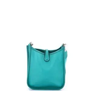Hermès Evelyne Bag Gen Iii Epsom Tpm - Blue
