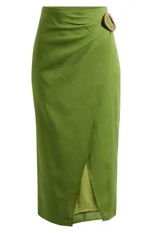 Astr The Label Onyx Midi Skirt