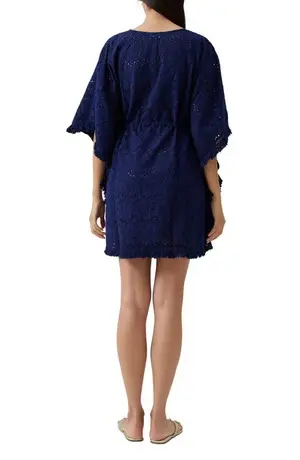 Melissa Odabash Ivy Cotton Eyelet Cover-up