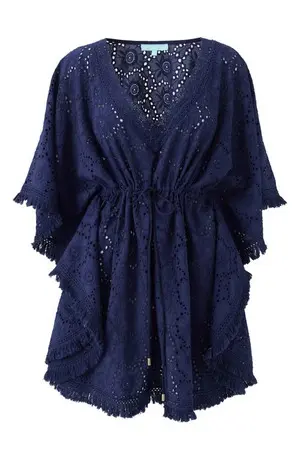 Melissa Odabash Ivy Cotton Eyelet Cover-up