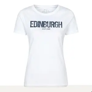 Mountain Warehouse Edinburgh Relaxed Fit T-shirt - White
