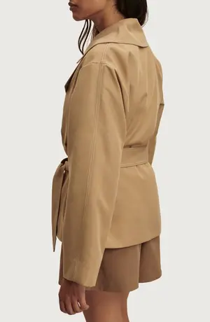 Varley Maddox Short Trench Coat