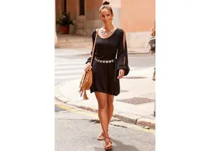 LASCANA Cold Shoulder Dress