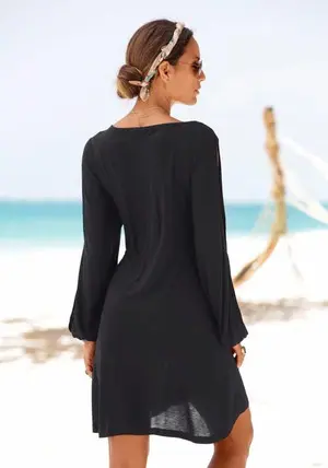 LASCANA Cold Shoulder Dress