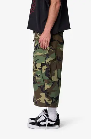 Mnml Extra Long Cargo Shorts