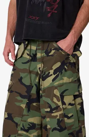 Mnml Extra Long Cargo Shorts