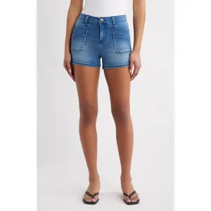 1822 Denim Butter Front Pocket Shorts - Summer