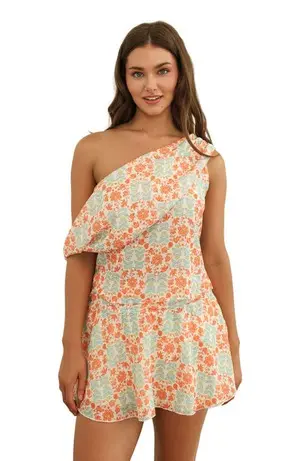 DIPPIN DAISY'S Asymmetrical Top With Scarf Detail - Cala Bassa