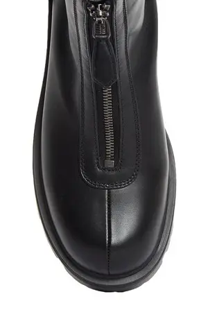 Prada Lug Sole Zip Bootie