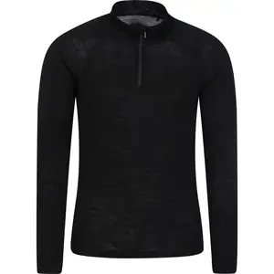 Mountain Warehouse Merino Ii Base Layer Top - Black