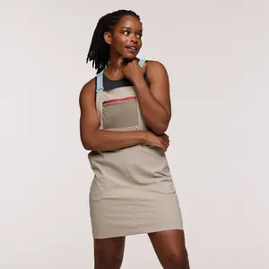 COTOPAXI Tolima Overall Dress - Pebble