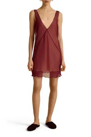 Marina Moscone Layered Camisole Dress
