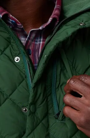 Mizzen+main Belmont Quilted Water-resistant Recycled Polyester Vest