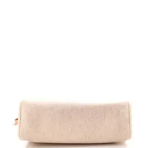 Hermès Herbag Toile And Leather Mm