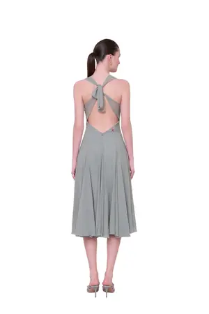 PCFG The Party Edit Silk Midi Dress