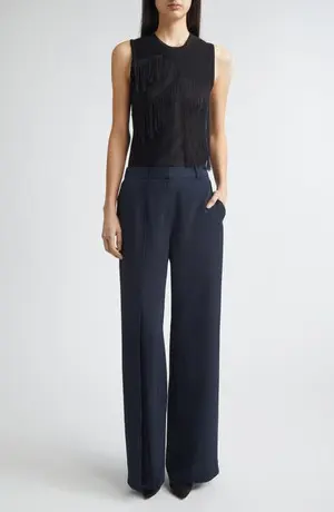 JASON WU Sleeveless Fringe Top