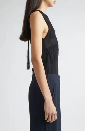JASON WU Sleeveless Fringe Top