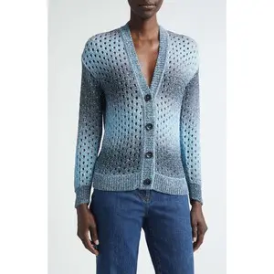 Etro Sequin Embellished Ombré Cardigan